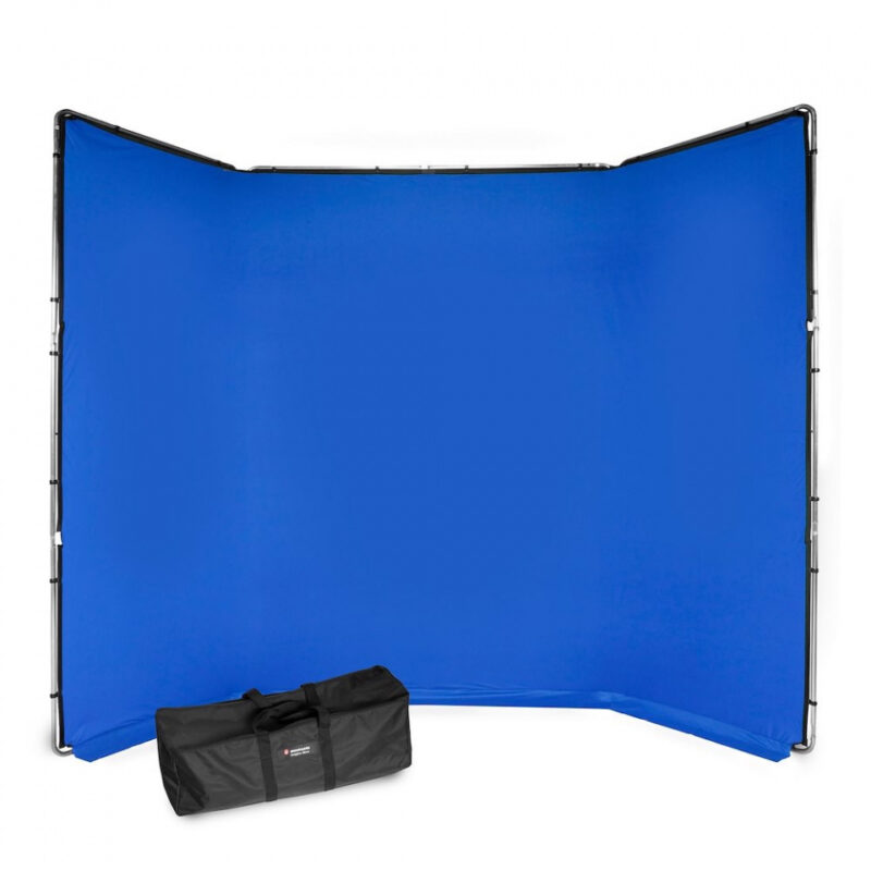 Manfrotto Chroma Key FX Background Blue – Camerakit.ie