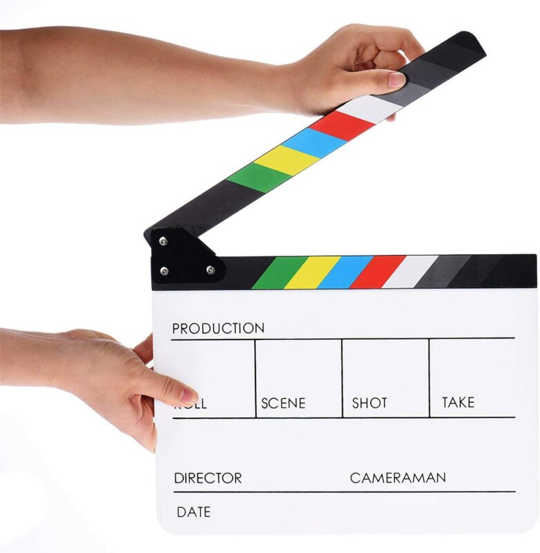 Camerakit Acrylic Clapperboard – Camerakit.ie